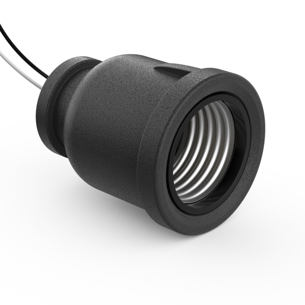 Iron Pipe Lamp Socket That fits 1/2 inch Iron Pipe (NPT) – SteamLit